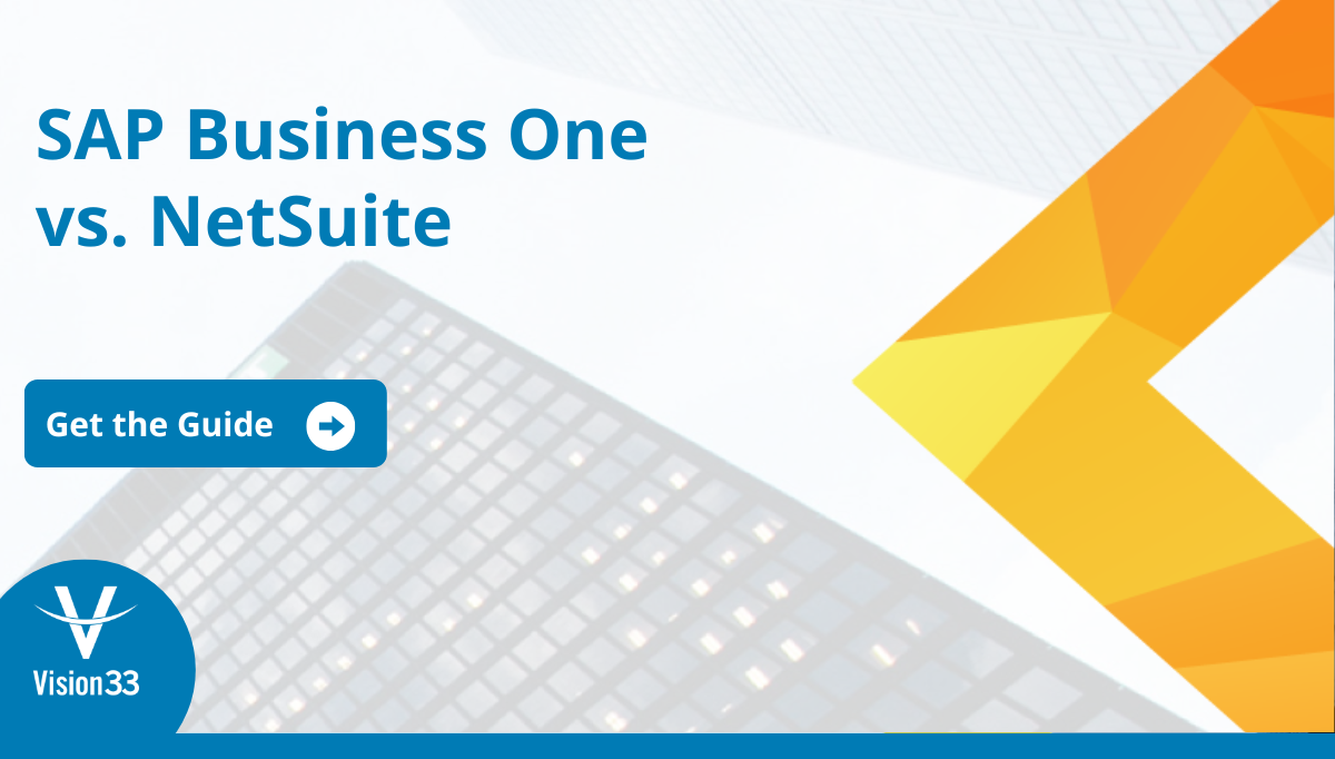 SAP Business One vs NetSuite Comparison eBook