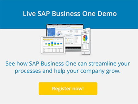 Vision33's SAP Business One Cloud Demo UK